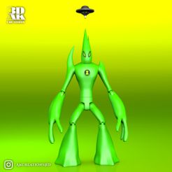 Descargar 24 modelos 3D de Ben 10 Ultimate Alien Modelos 3d listados por AkCreations • Colección ...