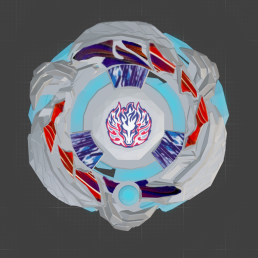 🗡️ BEYBLADE X samurai pegasus remake x-over(metal fight beyblade)・ STL ...