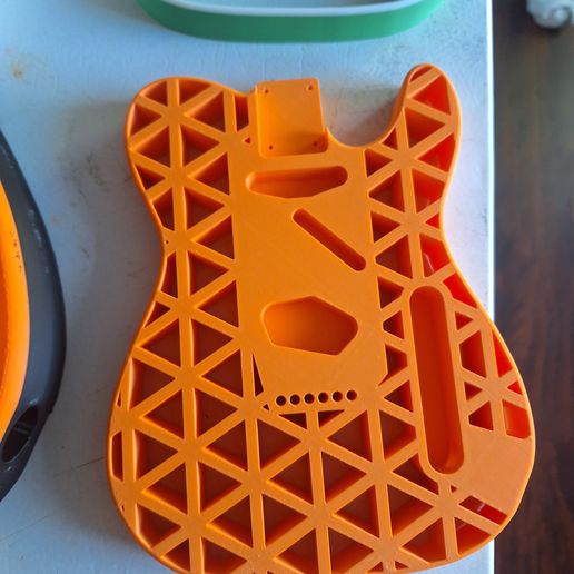 Archivo STL Telecaster Triangle Pattern tamaño completo 🔺 ・Idea de ...