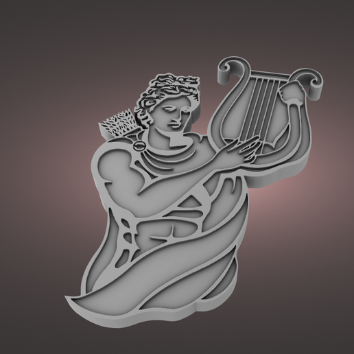 STL file Apollo - Greek Mythology 🏛️ ・3D print design to download・Cults