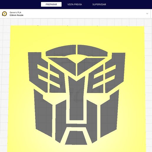 Free 3MF file stencil autobots transformers 🤖 ・3D printer design to ...