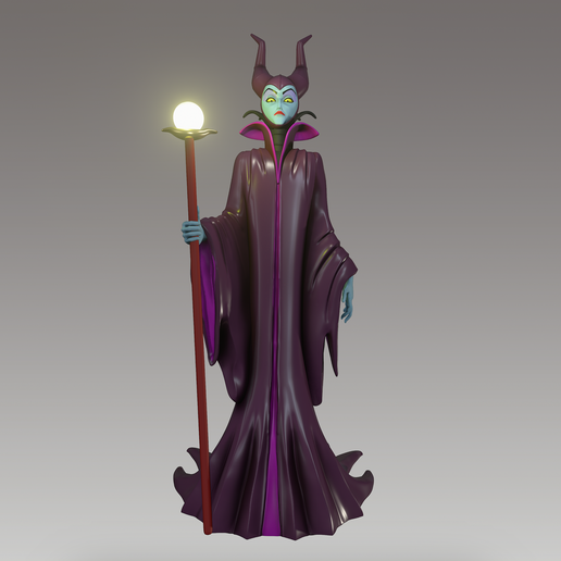 📚 Disney Dreamlight Valley Maleficent・ 3D File for 3D printing・Cults