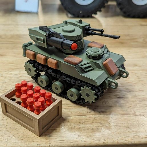 3D printable TANK HUNTER • made with Bambu Labs X1C・Cults