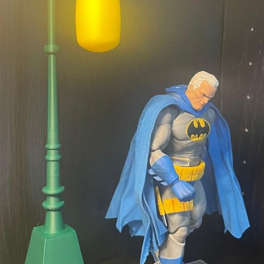 👾 The Dark Knight Returns - Street Light・ 3D File for 3D printing・Cults