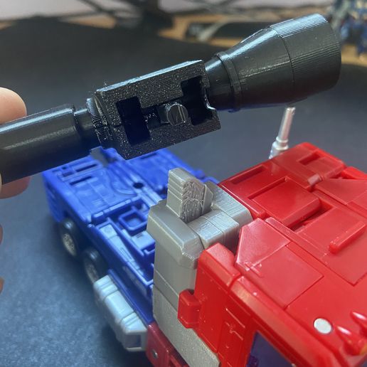 💪 TRANSFORMABLE Megatron Arm for SS86 Optimus Prime・ 3D File for 3D ...