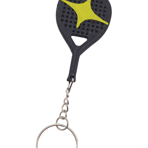 STL file PADDLE PADDLE KEYCHAIN - Padel Paddle Keychain 🗝️ ・Design to ...