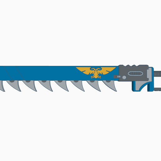 STL file Space marine sword 🛰 ・3D printer model to download・Cults