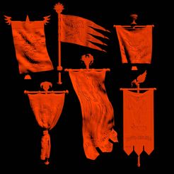 Banners・5 3D Models & STL Files to Download・Cults
