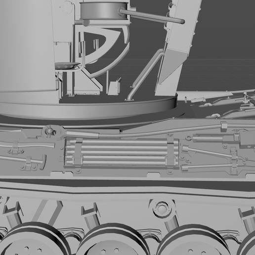 🐆 German "Leopard" 4070 tank 3D model material・ OBJ File for 3D ...