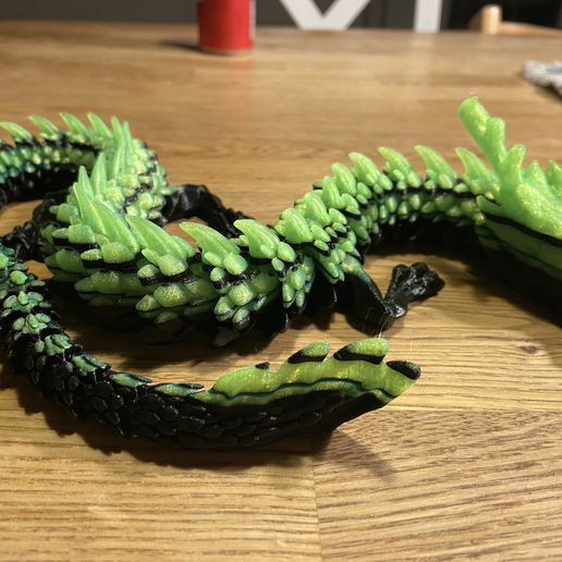 3D printer Articulated Dragon • made with Prusa mk3s・Cults