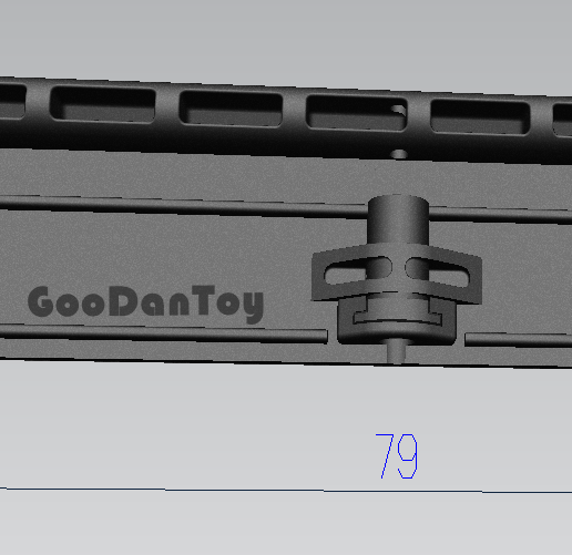 Magpul® Enhanced Ejection Port Cover editable step・ 3D File for 3D ...