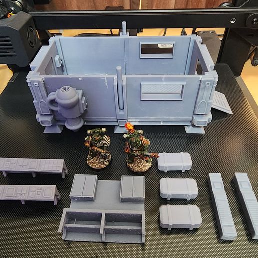 Free 3D file Mobile Command Outpost (Updated) 🎲 ・3D printer design to ...