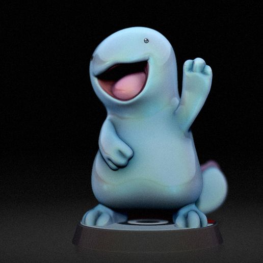 🎨 Quagsire - FAN ART - POKÉMON FIGURINE - 3D PRINT MODEL・ STL File for ...