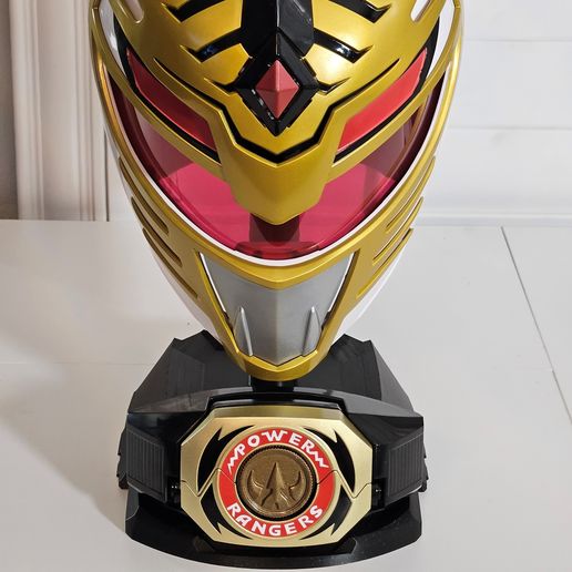 🪖 Helmet with Morpher Stand (Adjustable Height) - Power Rangers・ STL ...