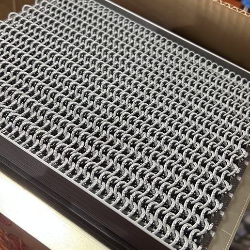 🎭 Chainmail Armor 2.1 - Create your own super light chainmail・ STL File ...