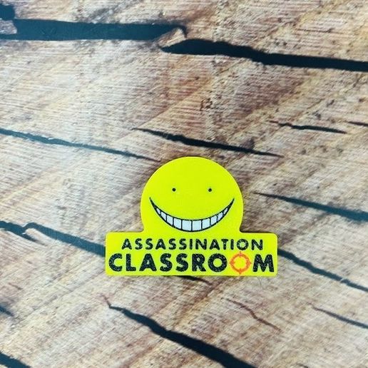 🧲 Assassination Classroom – Koro-sensei Face Magnet・ STL File for 3D ...