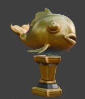 🎲 Mythic Goldfish・ STL File for 3D printing・Cults
