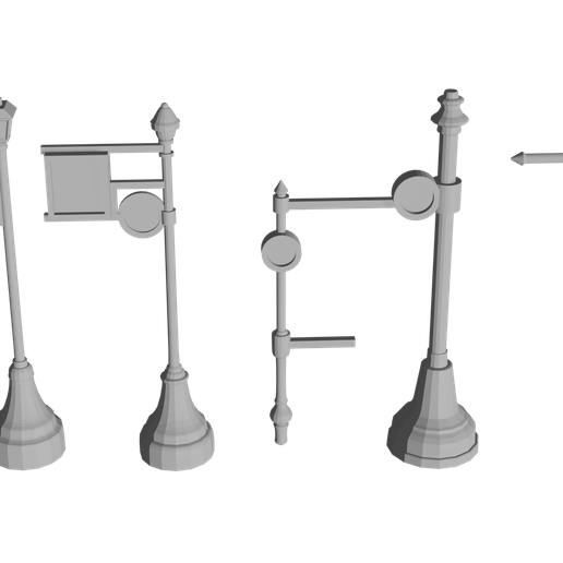 🔦 Lamp Post・ STL File for 3D printing・Cults