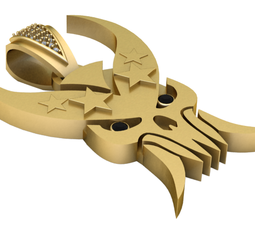 💀 SKULL FEACES PENDANT 3d modelo imprimible・Archivo STL para Impresión ...