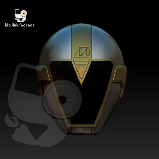 OBJ file Power Rangers Titanium cosplay helmet prop STL/OBJ 🪖 ・3D print ...
