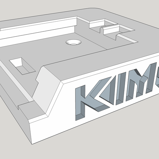 🔋 Kimo 20v Max Lithium Battery Mount・Free STL File for 3D printing・Cults