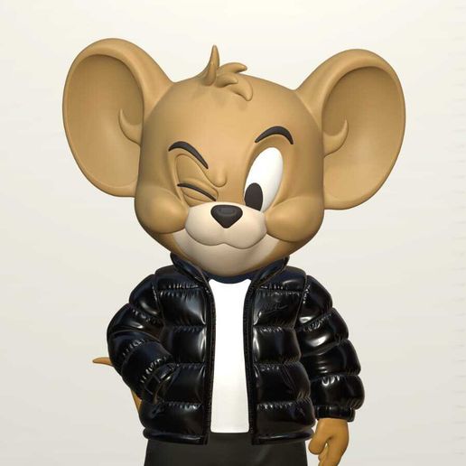 🐉 Tom and Jerry Urban Vibes – Cartoon Character STL for 3D Printing ...
