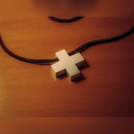 Archivo 3D Misato Katsuragi's Cross Pendant - EVANGELION ・Plan de ...