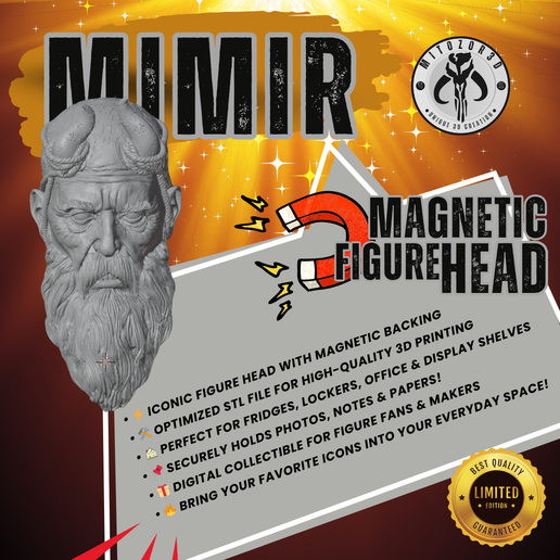 mimir head stl