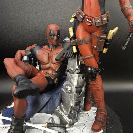 👾 Lady Deadpool・3D Print・Cults