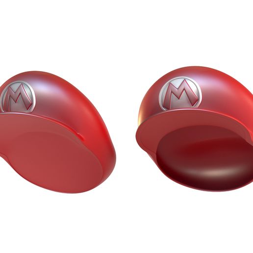 🧢 Mario Cap・ STL File for 3D printing・Cults
