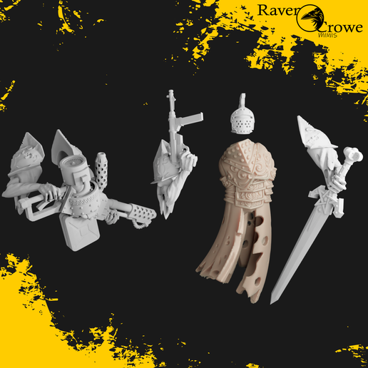 🧙‍♀️ Trench Ghosts Full Army Set・ 3D File for 3D printing・Cults