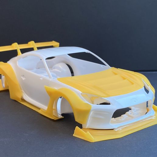 🚗 GR86 1/24 Body kit MOD・ STL File for 3D printing・Cults