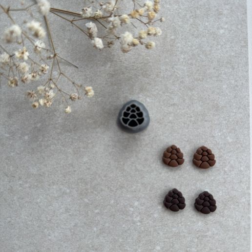 🎄 Pine Cone Clay cutter・ STL File for 3D printing・Cults