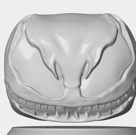 STL file Venom's head 👾 ・3D printable model to download・Cults
