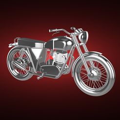 STL file Royal Enfield KX1140 1937・3D printer model to download・Cults