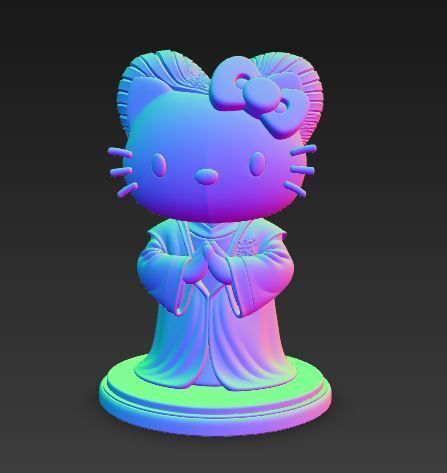 hello kitty terror animation