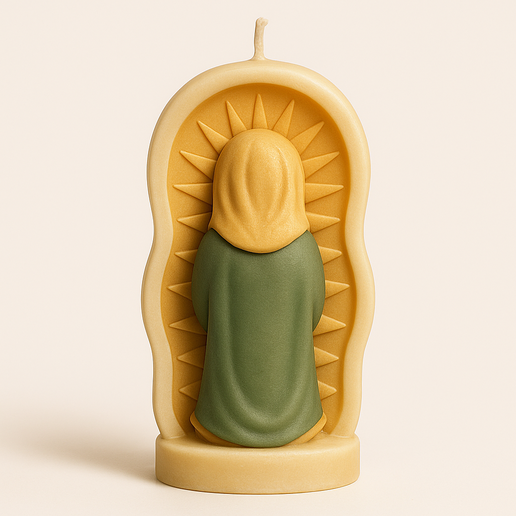 🕯️ VIRGIN OF GUADALUPE - CANDLE / CHIBI / KAWAI / CANDLE・ STL File for ...