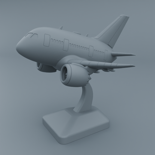 🛩️ Mini Plane - Boeing 787 Dreamliner・ 3D File for 3D printing・Cults