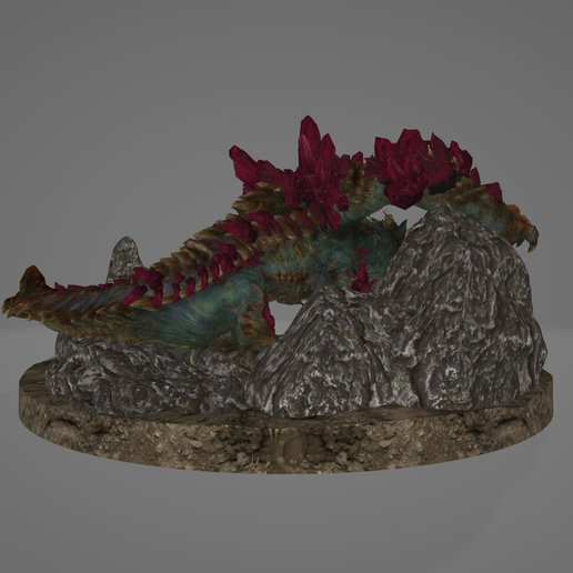 STL file MONSTER HUNTER GAISMAGORM FIGURE 👹 (OBJ)・3D printer model to ...