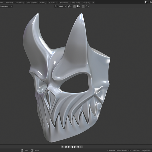 🎵 Alex Terrible Mask Kid of Darkness 3D print model・ STL File for ・Cults