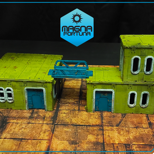 Magna Fortuna Sample Buildings・3D Print with the Prusa Mk2s 3D printer ...