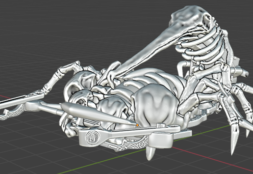 👹 Junk Golem - Scorpion・Free STL File for 3D printing・Cults
