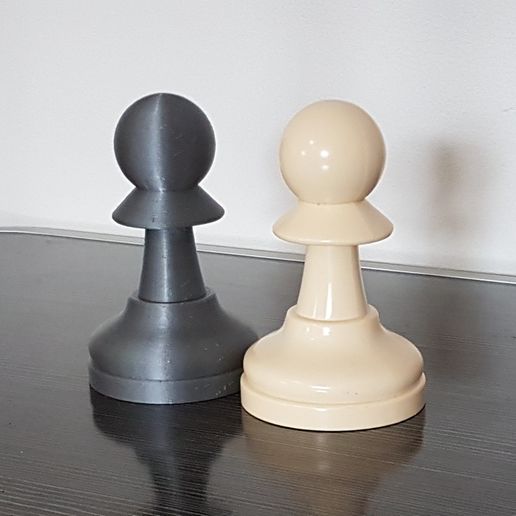 Free 3D file Large chess pawn ♟️ ・3D print object to download・Cults