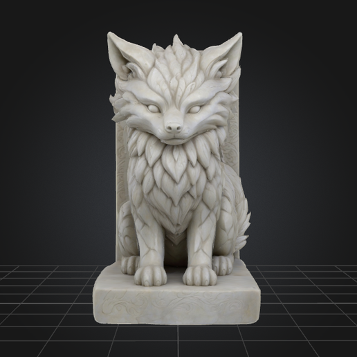🐺 Dire wolf book stopper and holder・ STL File for 3D printing・Cults