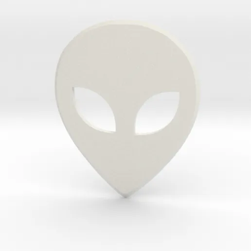 STL file Alien Guitar Pick 👽 ・3D printing template to download・Cults
