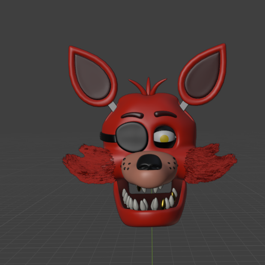 🎬 fnaf movie foxy head (wearable)・ STL File for 3D printing・Cults