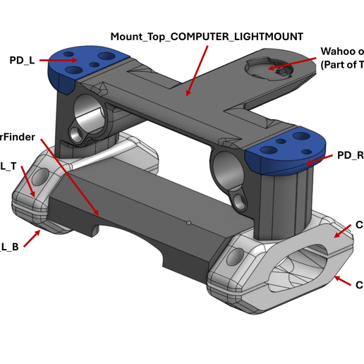 🖥️ Aero Bar Mount for Canyon Aeroad CP0018 cockpit with integrated bike ...