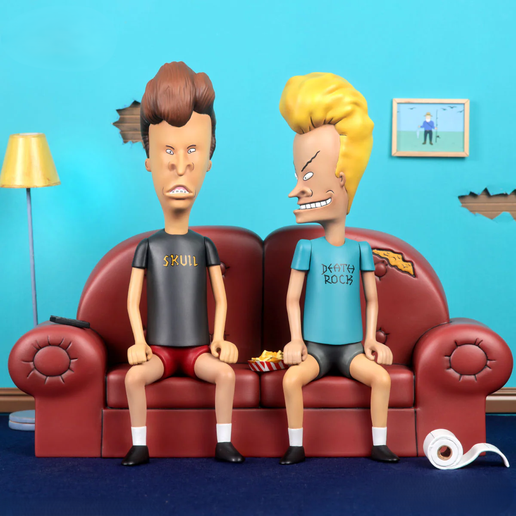 🦇 Beavis and Butt-Head Set・ STL File for 3D printing・Cults