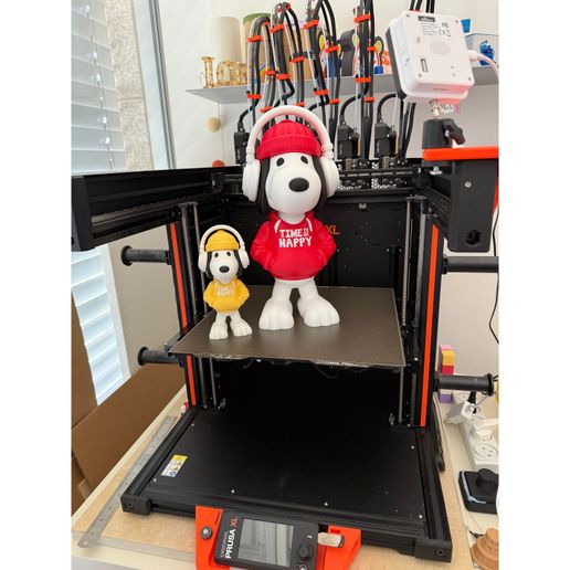 🐇 SNOOPY STREET STYLE・3D Print with the Prusa XL 3D printer・Cults