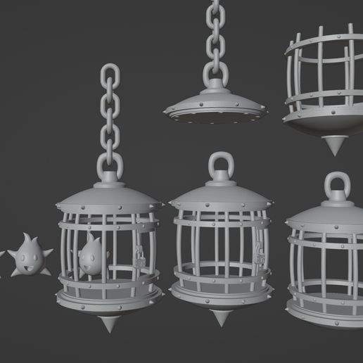 ⭐ Lumalee 3D Print Model: The Caged Star from Super Mario Movie・ 3D ...